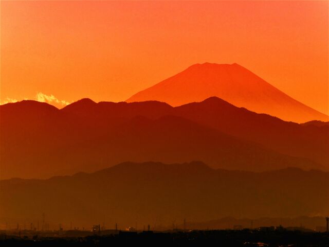 赤富士 by sam777 （ID：11519742） - 写真共有サイト:PHOTOHITO