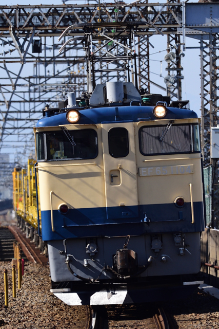 EF65-1104牽引 工9864レ(ロンチキC編成) by ごなな （ID：6390702） - 写真共有サイト:PHOTOHITO