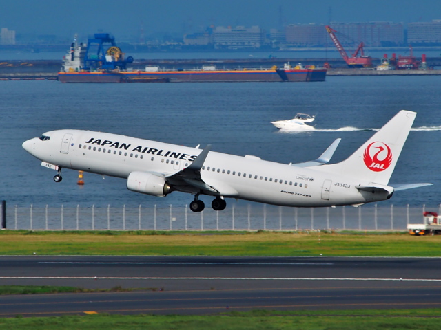 日本航空/JAL B737-800 JA342J(羽田空港) by くるるぐんそー （ID：8178427） - 写真共有サイト:PHOTOHITO