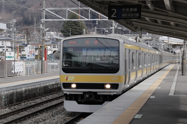 JR東日本 E231系 下諏訪駅 回送 by harunobu_ta （ID：9363808） - 写真共有サイト:PHOTOHITO
