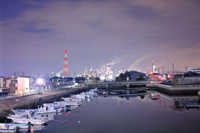 四日市夜景 by tosichan （ID：12194253） - 写真共有サイト:PHOTOHITO