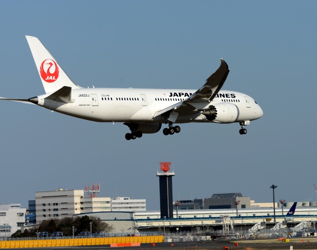 着陸 JAL 787-8 by x191300cc （ID：4413713） - 写真共有サイト:PHOTOHITO