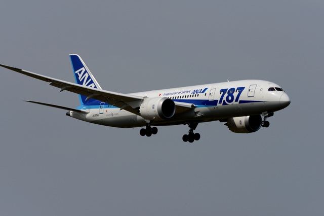 ANA 787-8 到着 by x191300cc （ID：4401461） - 写真共有サイト:PHOTOHITO