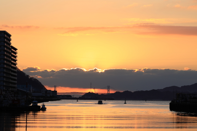 瀬戸内の夜明け (2) 250116-675 by オサル （ID：12789190） - 写真共有サイト:PHOTOHITO