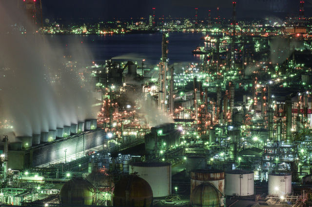 四日市夜景 by はちのすけ （ID：10895744） - 写真共有サイト:PHOTOHITO