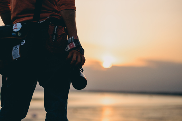 夕暮れに臨む by hiro510 （ID：5656302） - 写真共有サイト:PHOTOHITO