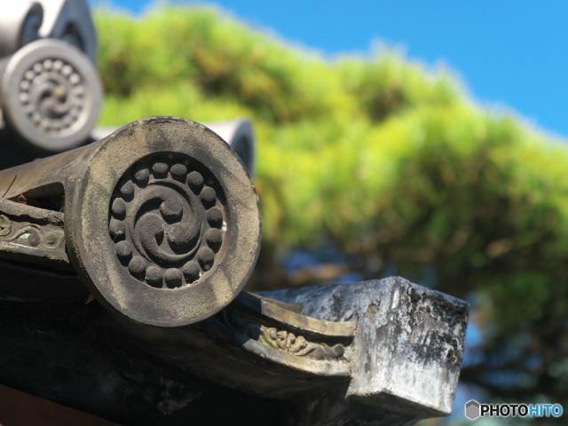 同心番所の軒瓦 by 猫星2号 （ID：12688018） - 写真共有サイト:PHOTOHITO